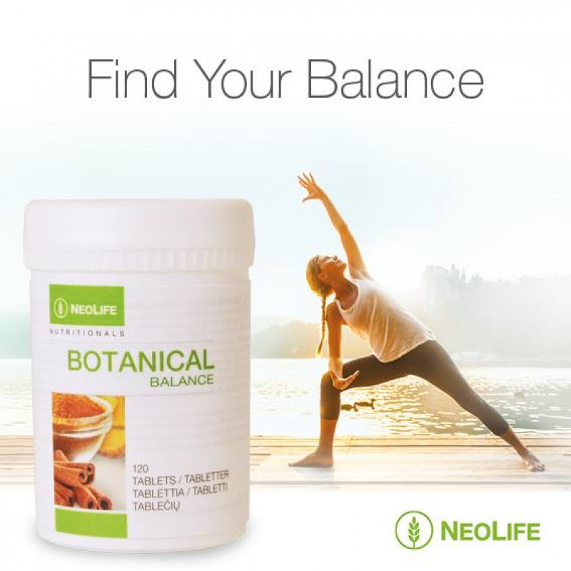 Botanical Balance - "NeoLife" ajurvedinis mitybos papildas (120 tablečių)