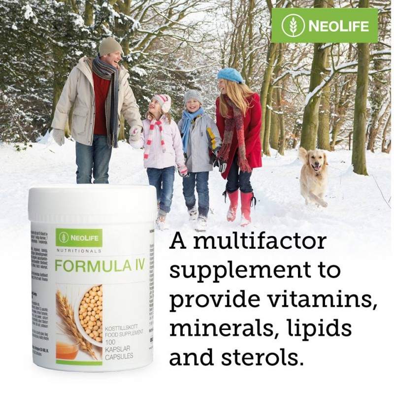 Formula IV - "NeoLife" polivitaminų/mineralų mitybos papildas (100 ...