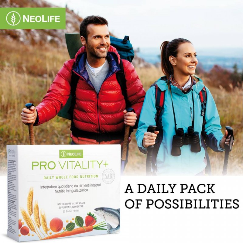 Pro Vitality Plus - "NeoLife" kompleksinis mitybos papildas (1x30 maišelių)